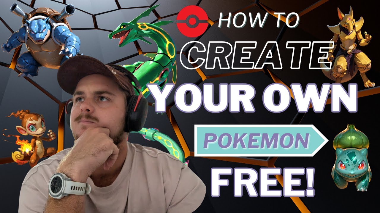 Create Your Own Pokemon for FREE - Comfy UI Tutorial