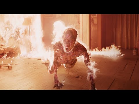 Smile (2022) - Rose Faces The Entity Scene