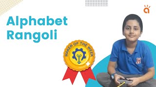 Alphabet Rangoli - Avishkaar Project