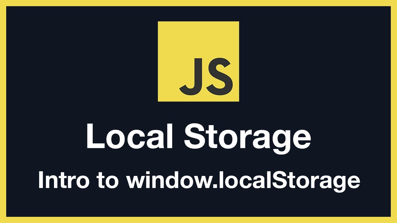 JavaScript Local Storage Introduction
