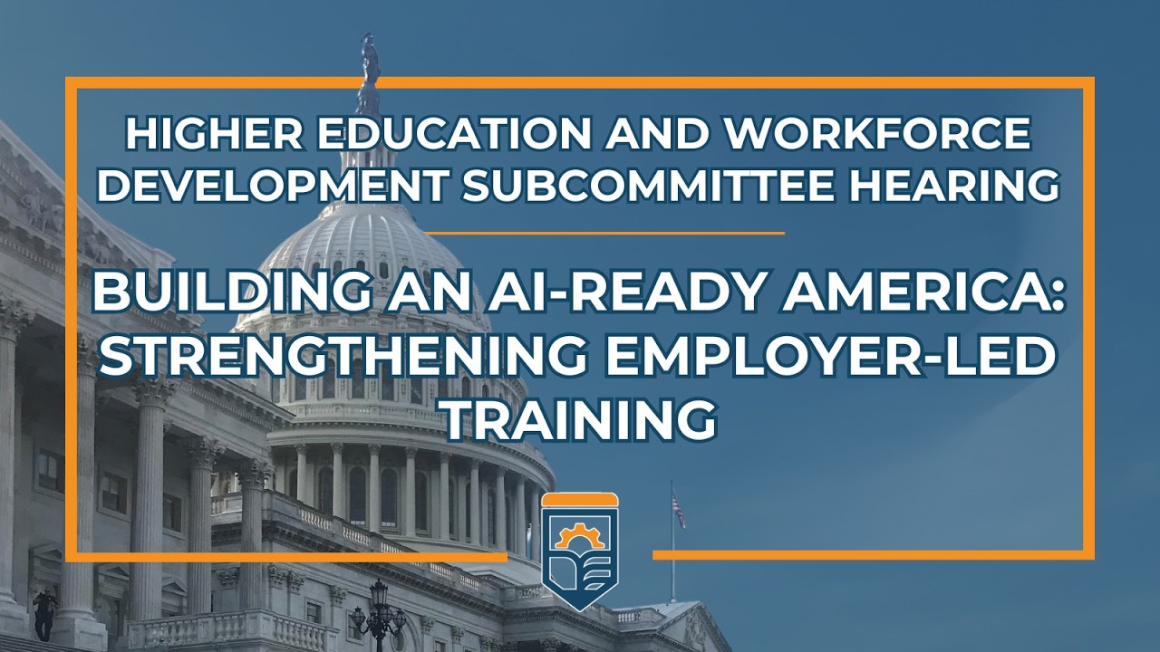 Building an AI-Ready America: Strengthening Employer-Led Training