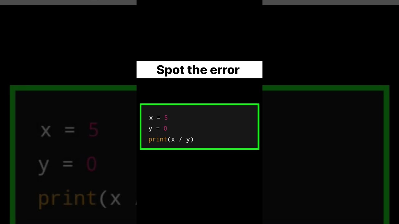📌 Python Challenge: Can You Fix This? 🤔🔹 There's an error in this code! Can you correct it? #python