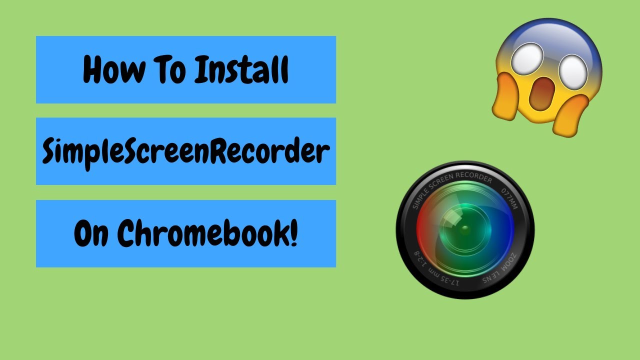 How To Install SimpleScreenRecorder On Chromebook!