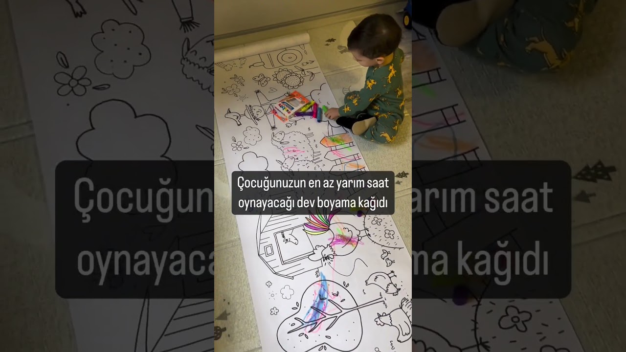 Size rahat bir nefes aldıracak boyama aktivitesini buldum 🤓 #boyama #çiftlik #boyamakağıdı