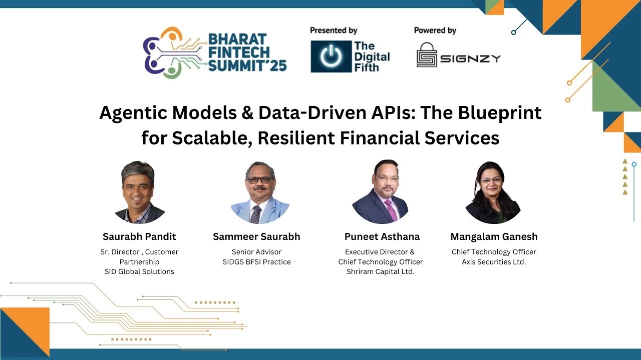 Agentic Models & Data-Driven APIs: The Blueprint for Scalable, Resilient Financial Services