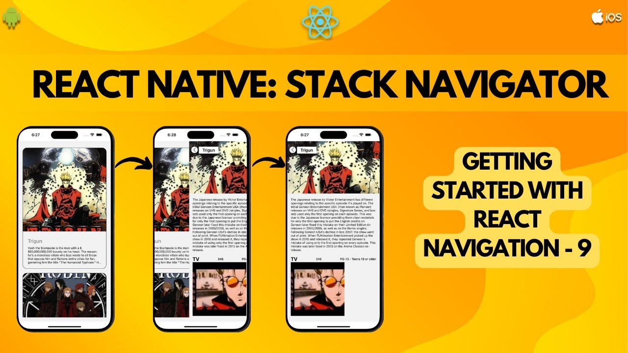 React Native Stack Navigator: Getting Started with React Navigation  - 9