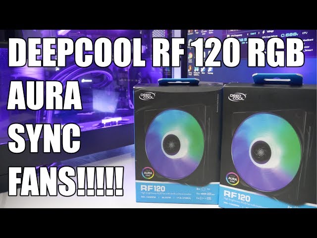 Deepcool RF120-5C-M RF 120M 120mm High Brightness 5x RGB Fans