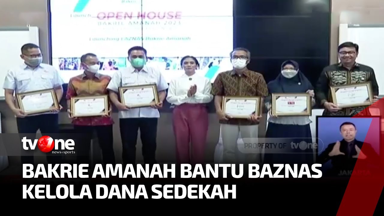 Bakrie Amanah Resmi Ditetapkan sebagai Lembaga Zakat Resmi | Kabar Pagi tvOne