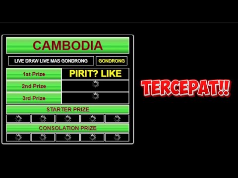 LIVE DRAW CAMBODIA | LIVE CAMBODIA | 象山看台北 - 4K即時影像 | 象山から望む台北 | MAGNUM CAMBODIA | LIVE MAS GONDRONG