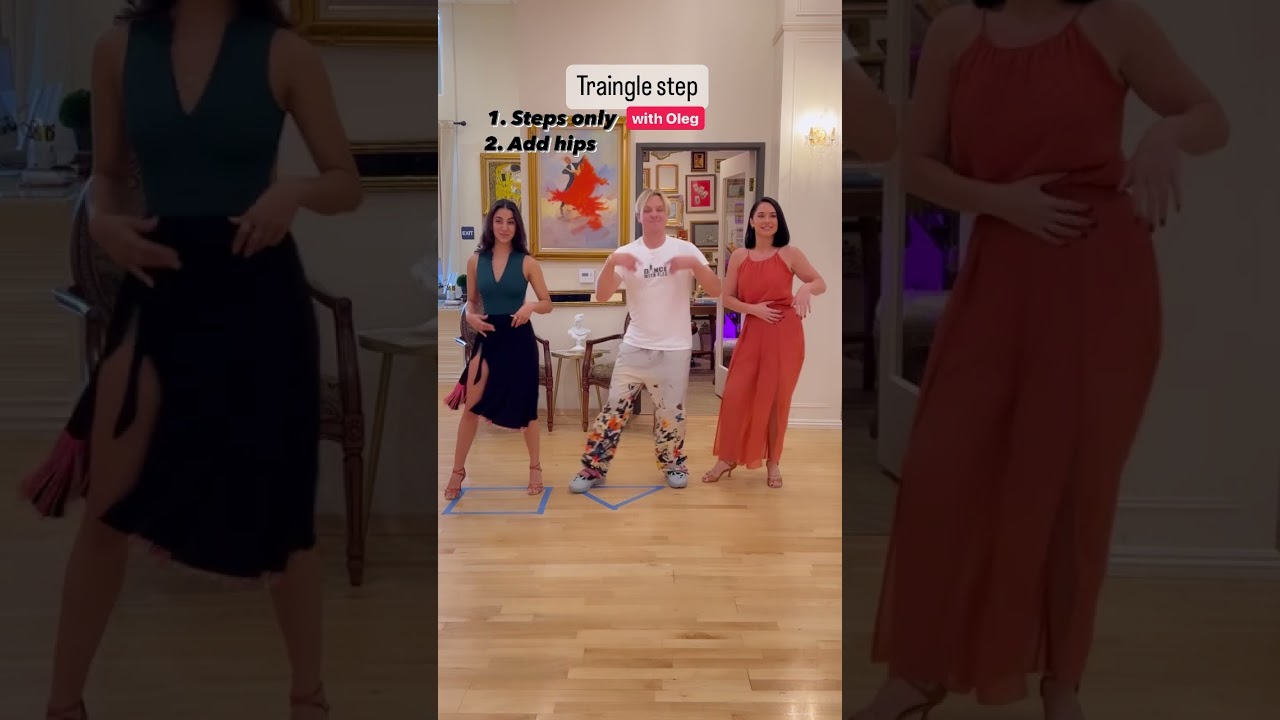 Triangle step (BEST TUTORIAL EVER) by Oleg Astakhov #olegastakhov