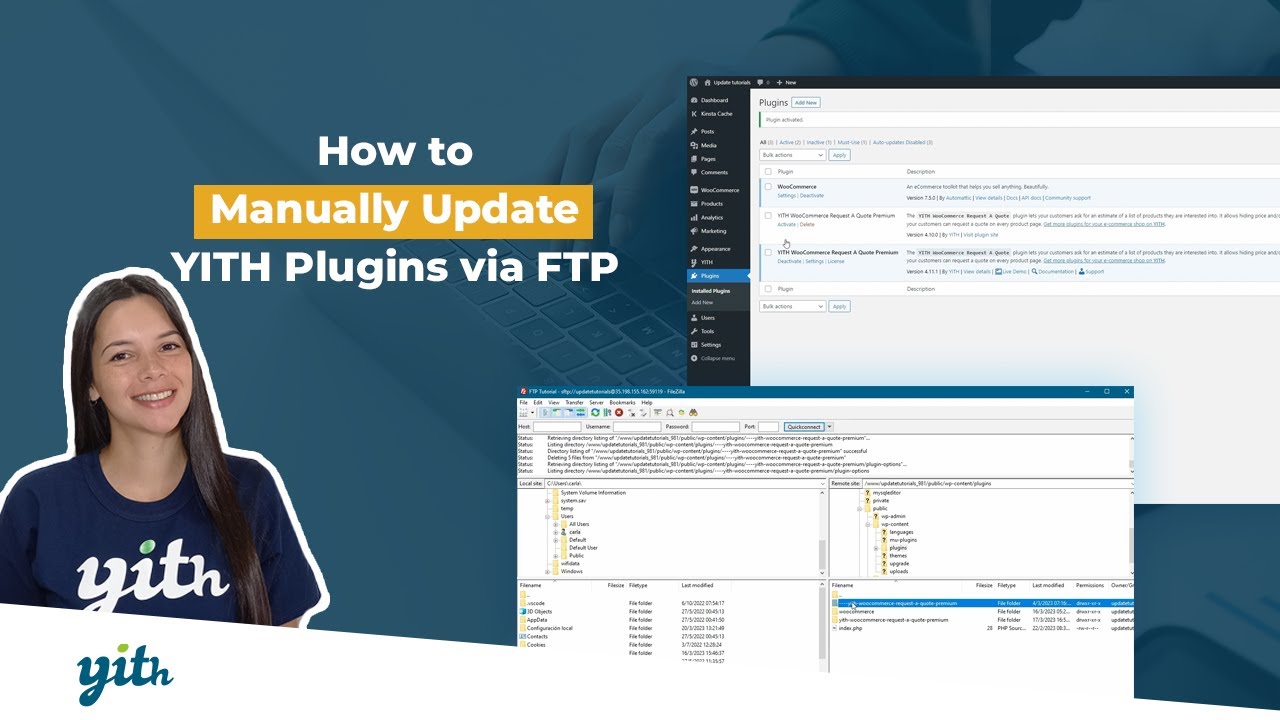 How to Manually Update YITH Plugins via FTP