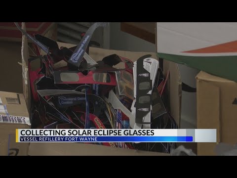 Fort Wayne business collecting thousands of solar eclipse glasses for reuse