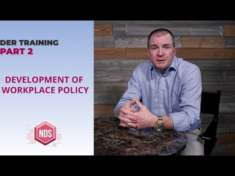 DER Part 2 Workplace Policy