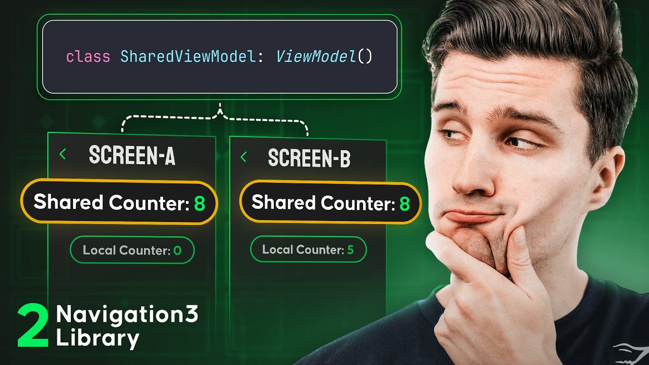 Nested Nav Graphs & Shared ViewModels With Navigation3