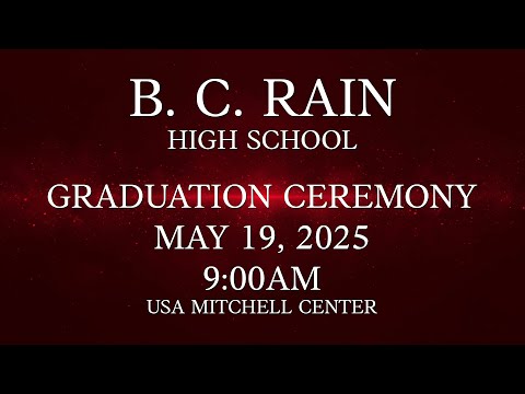 Rain High School Graduation 2025
