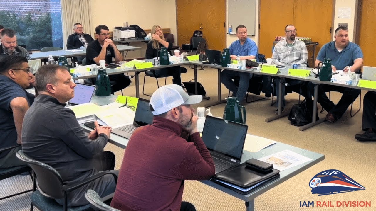 Rail District 19 General Chairs Learn New Skills at Winpisinger Center