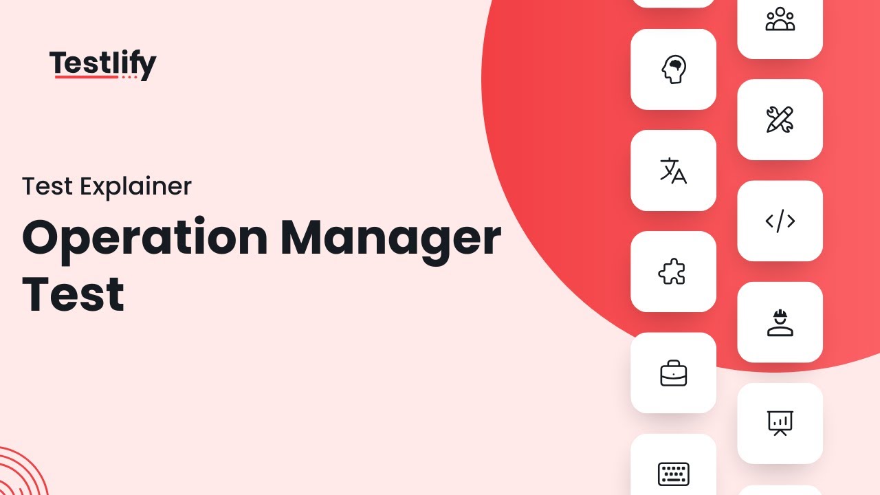 Operation Manager Test | Testlify