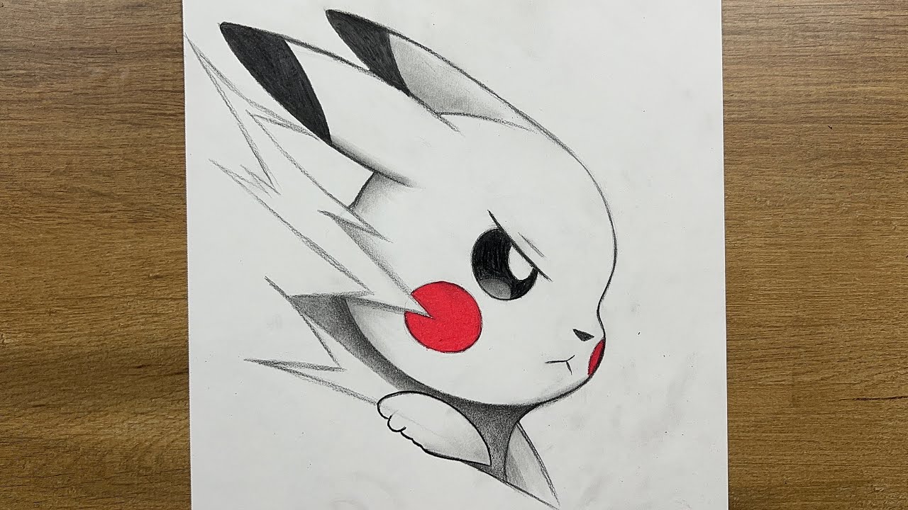 How to Draw Pikachu Step by Step (Easy for Beginners) – Full Tutorial 