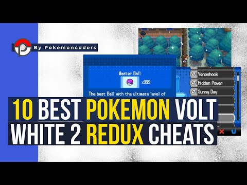 10 Best Pokemon Volt White 2 Cheats for 2023 - Working Cheat Codes!