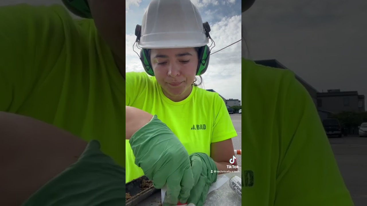 A day in the life of an environmental technician 👩🏻‍🔧