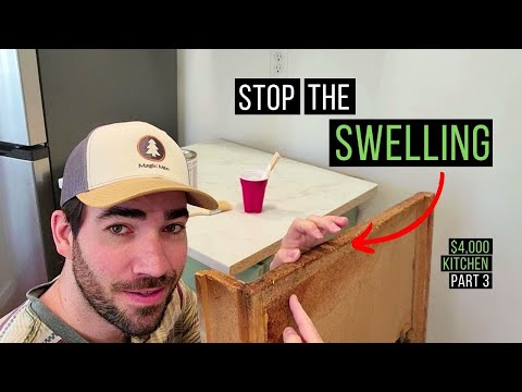 How to Prevent Laminate Countertop Water Damage | Budget Kitchen Part 3