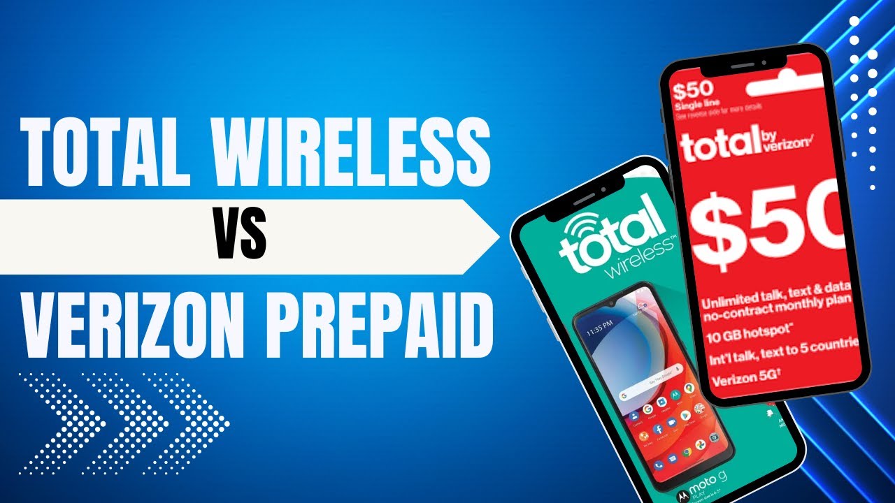 Total Wireless vs. Verizon Prepaid | Price, Plans, Discounts & Features Compared