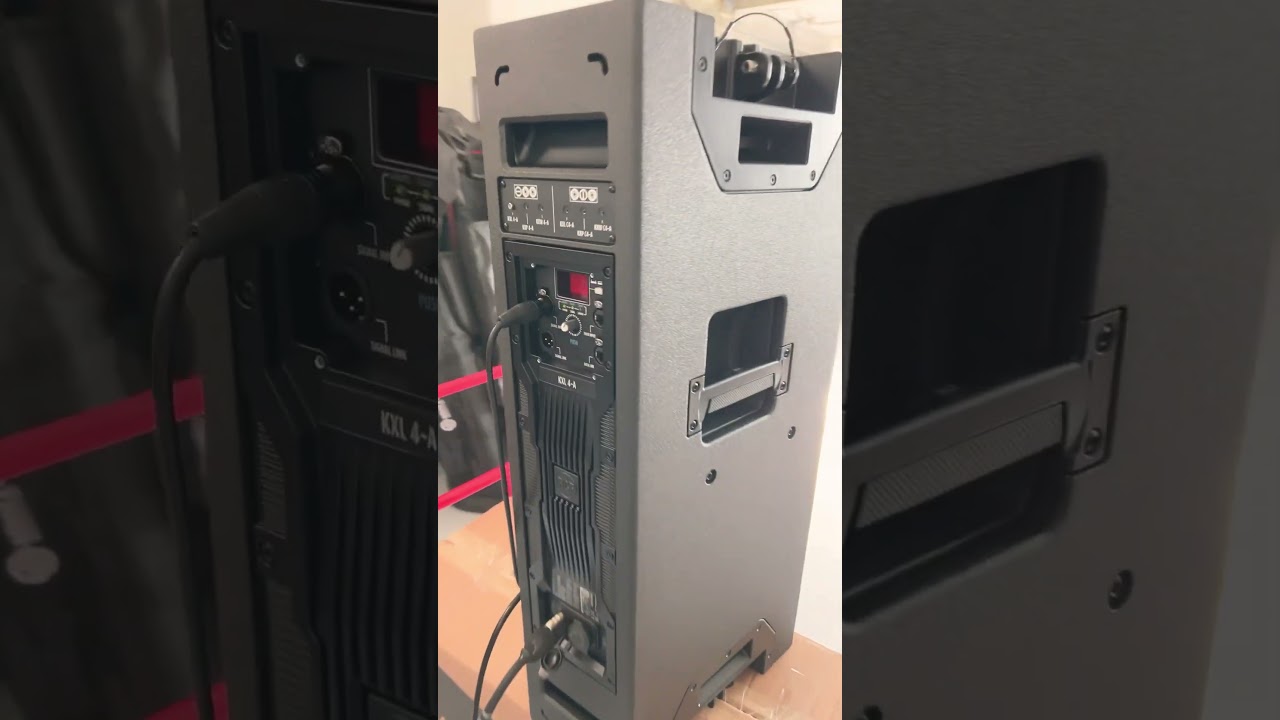 Sound testing the new RCF KXL4 😍😍