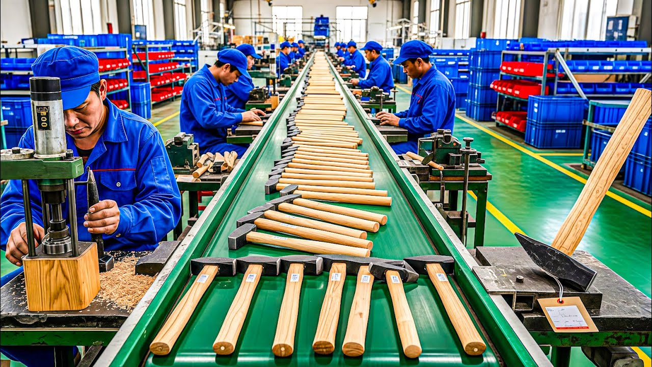 Inside the Hammer Factory – Full Process How Luxury Hammers Are Made