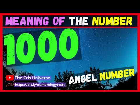 🔥❤️ 1000 Angel Number Meaning - Meaning and Significance of seeing the Angel Number 1000 - 1000