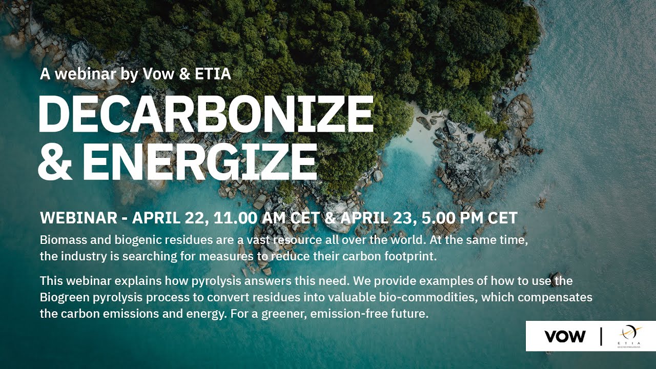 ETIA - Decarbonize and Energize - Turning Biomass into Biochar