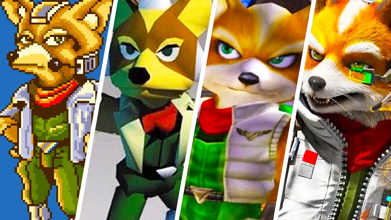 Evolution of Star Fox Games (1993-2026)