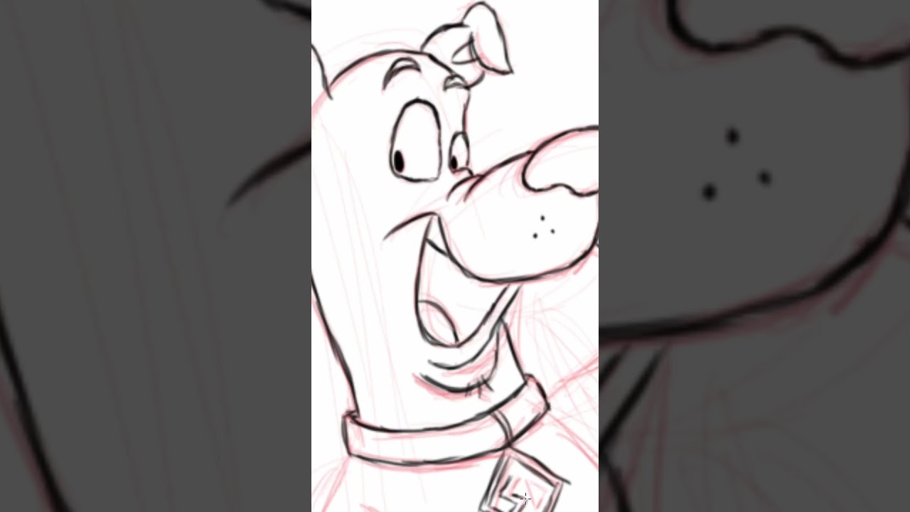 Let's Draw Scooby-Doo! #shorts #cartoons
