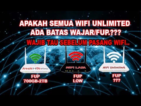Wifi Unlimited Tapi Kok Ada Batas FUP, Ketahui Internet Rumah Terbaik, FUP Indihome 2022.