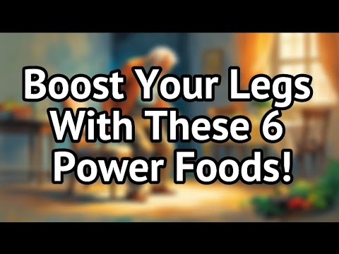 6 Foods to Strengthen Legs and Improve Balance as You Age | Advice For Elderly