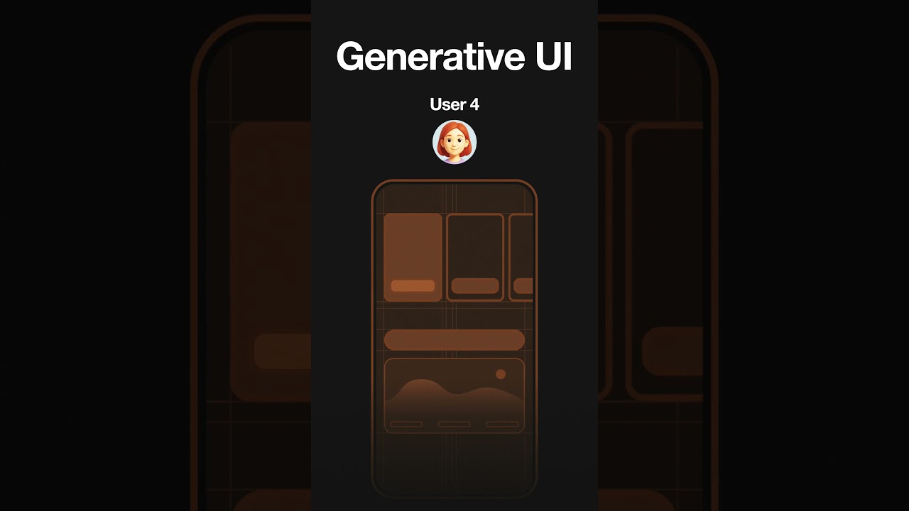 What is Generative UI? #ai #ui #uidesign #designsystem #ux #uxdesign #designer #chapgpt #generative