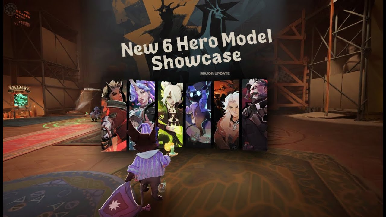 DEADLOCK NEW 6 HEROES: Major Update Hero Model Showcase!