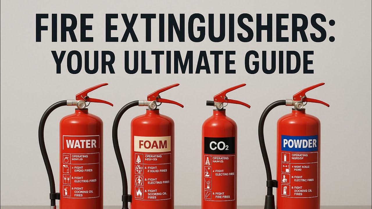 Fire Extinguishers : Your Ultimate Guide!