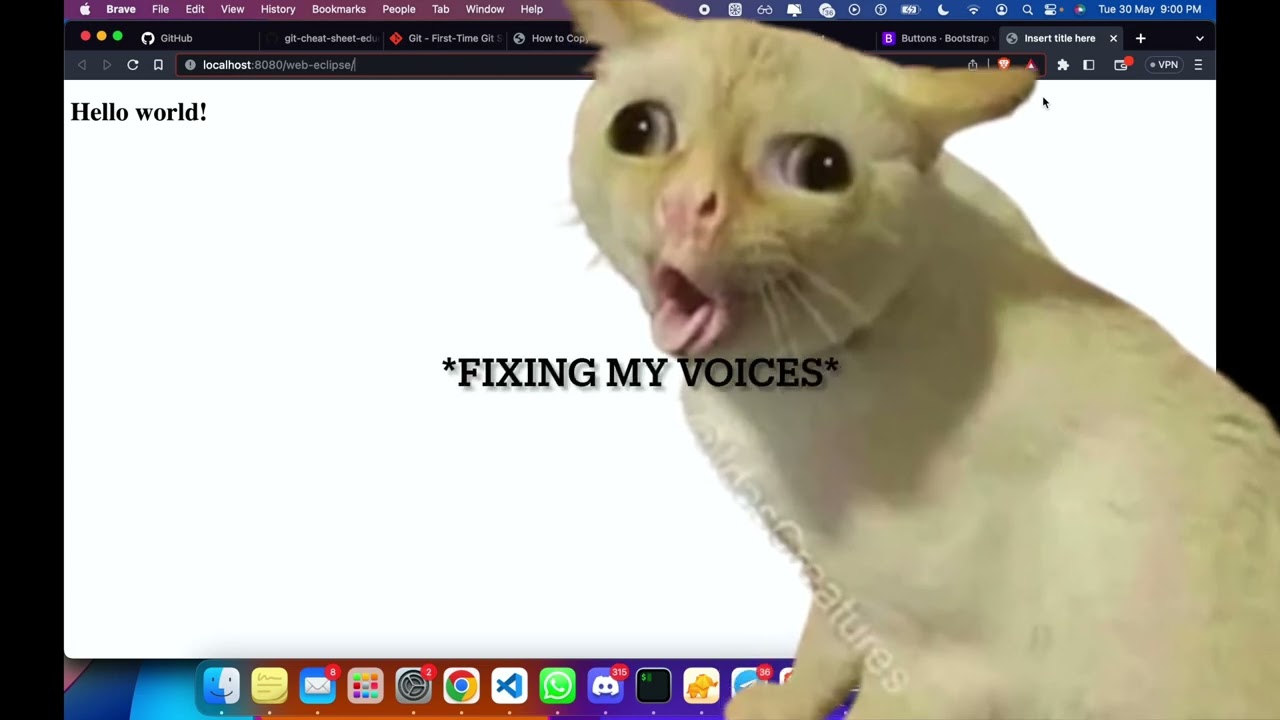 Eclipse Dynamic Web Project + github **PART 1**