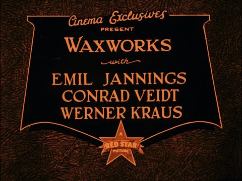 Silent Anthology Movie Emil Jannings, Conrad Veidt, Werner Kraus in "Waxworks" (1924)