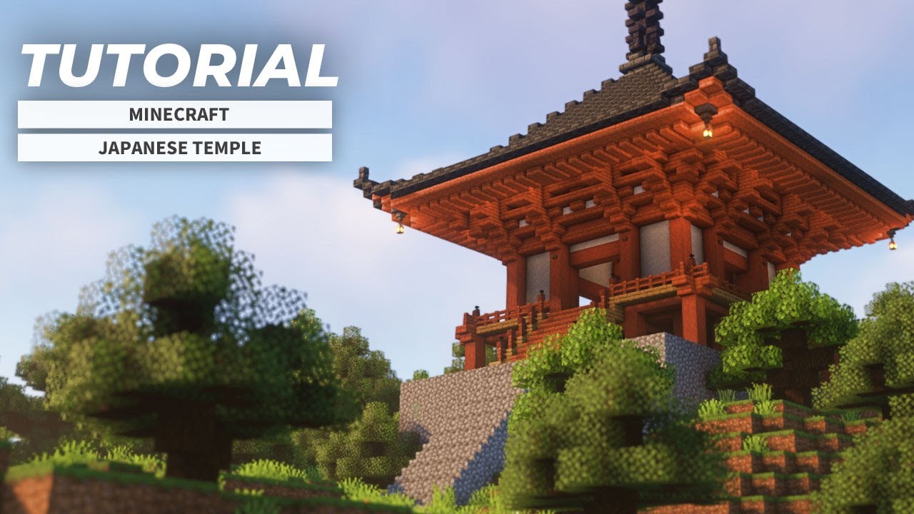 Minecraft: How To Build an Ultimate Japanese Temple | 和風のお寺(寺院)の作り方 [建築講座] - マイクラビルダーズ