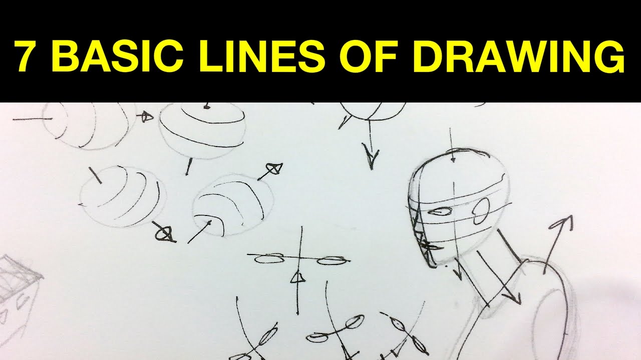 7 Basic Lines of Drawing