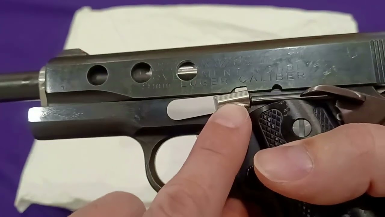 Improving the 1911 Slide Release