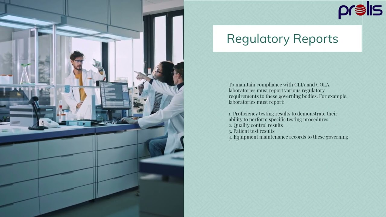 Regulatory Reporting for Clinical Laboratories
