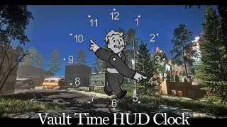 FALLOUT4 MOD I Vault Time HUD Clock at Fallout 4 Nexus - Mods and community