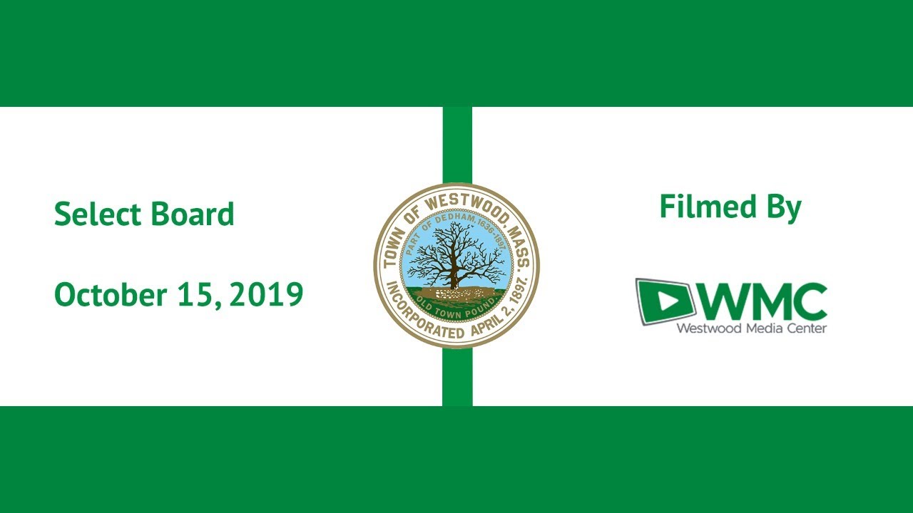 Select Board - 10/15/19