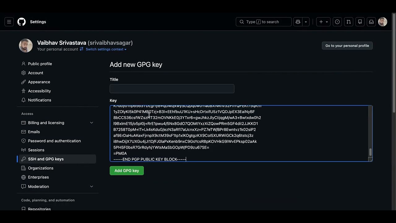 Github Unverified vs Signed Commits