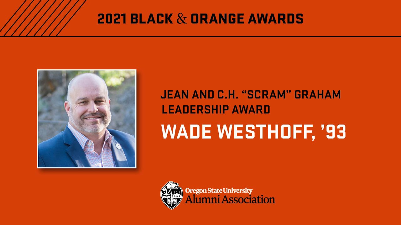 Wade Westhoff, ’93 | Black and Orange Awards 2021 | Full Video