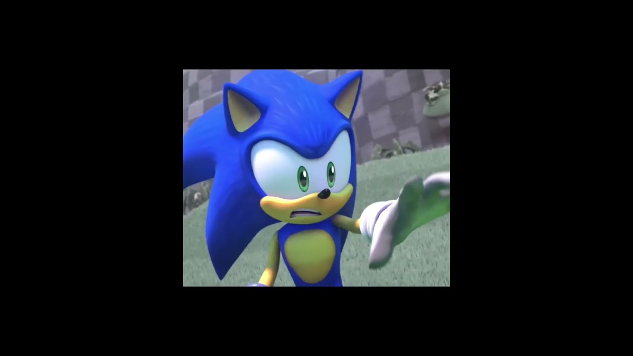 Sonic VS Shadow | Sonic Prime | Audio redone