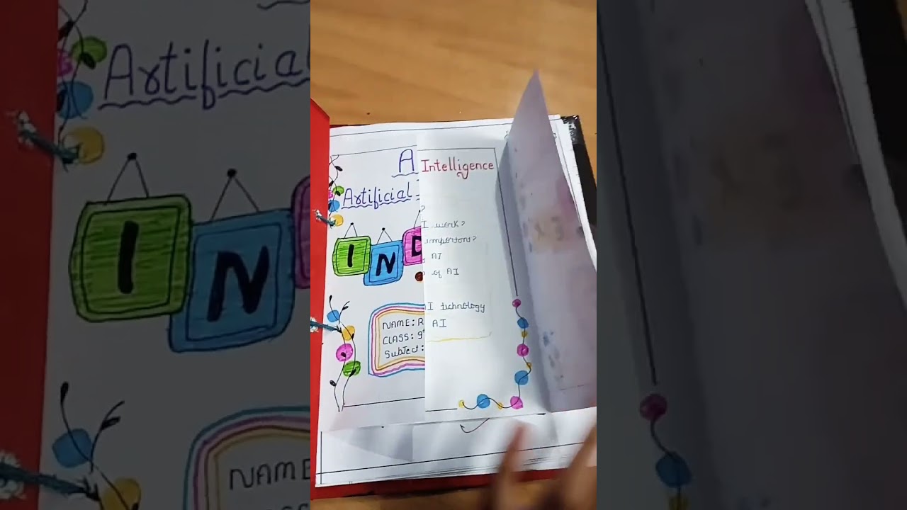 || Art integrated project || class 9, Artificial intelligence
