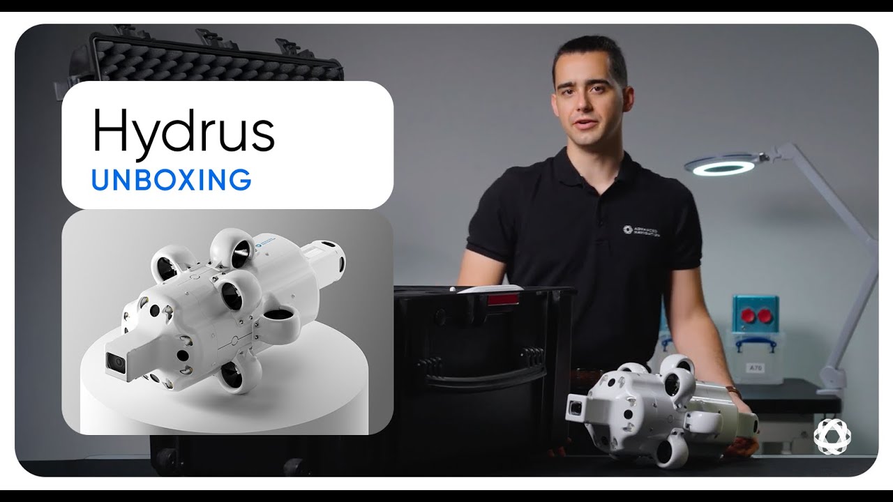 Unboxing Your Hydrus Micro AUV | Advanced Navigation